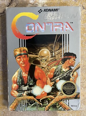Contra Box - Nintendo Entertainment System NES **AUTHENTIC** | eBay