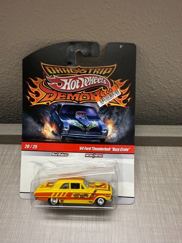 Hot Wheels Drag Strip Demons '64 Ford Thunderbolt Nazy Crate Real ...
