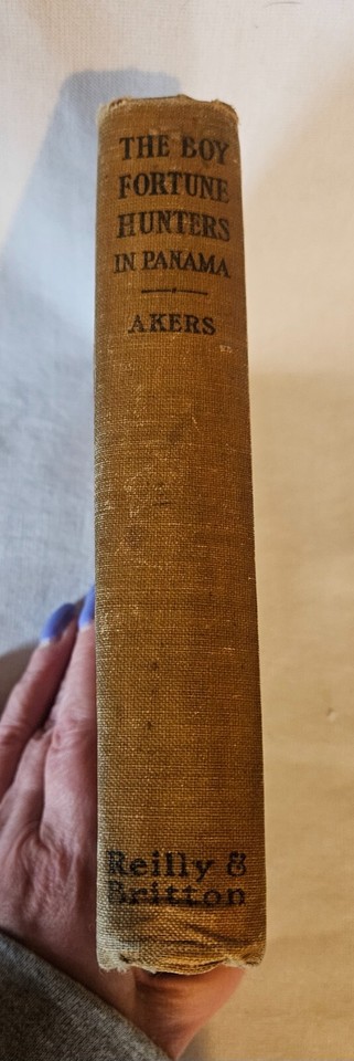 HTF 1908 The Boy Fortune Hunters in Panama book by L. Frank Baum (Floyd ...
