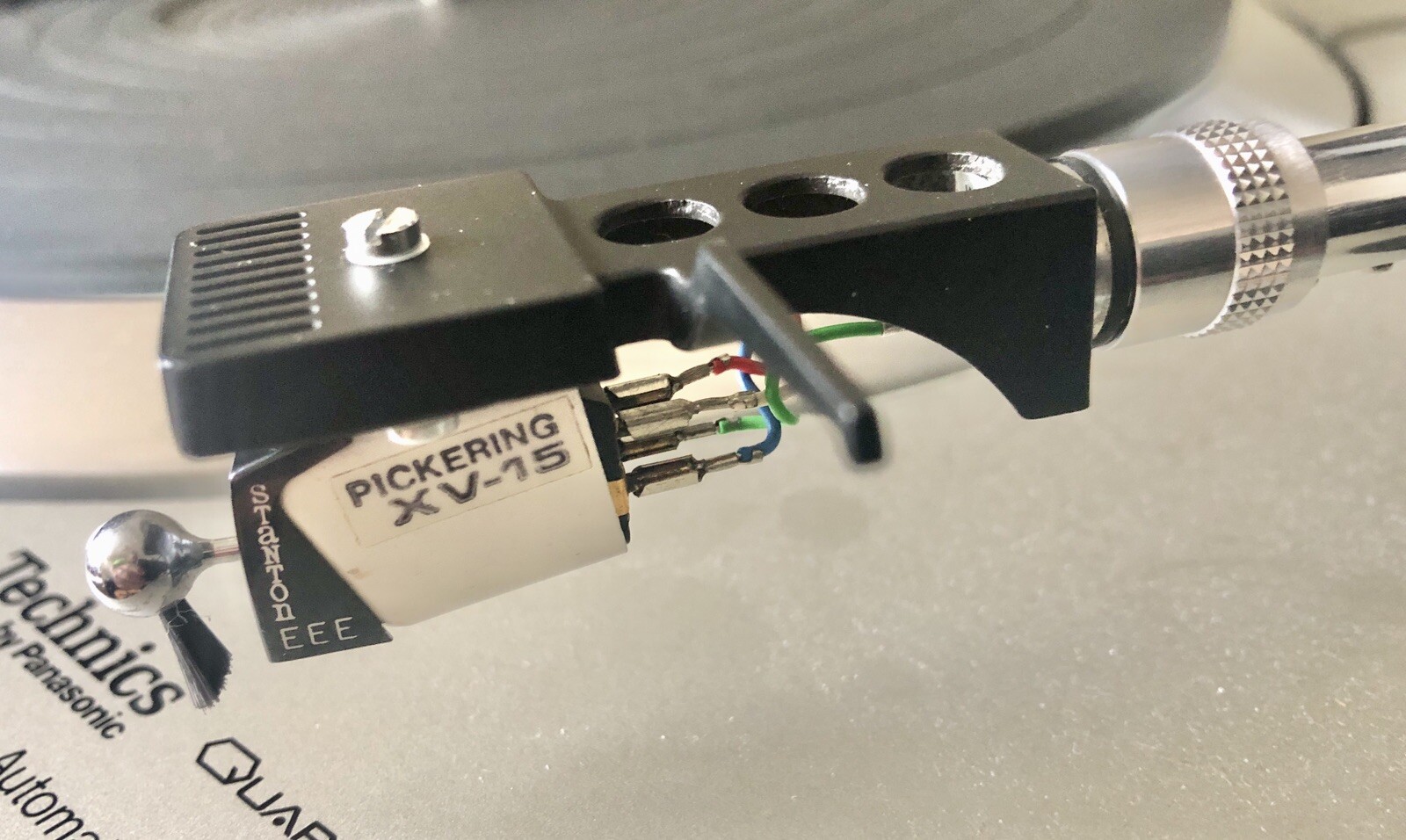 Pickering XV-15 Cartridge + Technics Headshell (Stanton 681) For ...