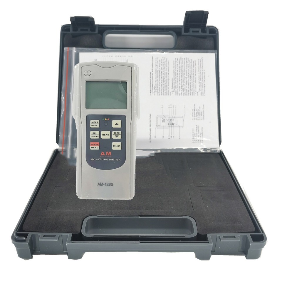 AM-128S Moisture Meter For Tobacco Cotton Soil Moisture Analyzer Meter ...