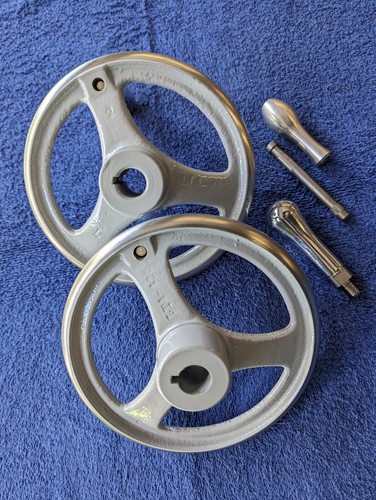 (TWO) DELTA DELUXE HANDWHEELS - FIT UNISAWS AND SHAPERS - TOTALLY ...
