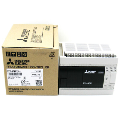 New in Box Mitsubishi FX3G-40MR/ES-A Logic Module 100~240VAC 24xInput ...