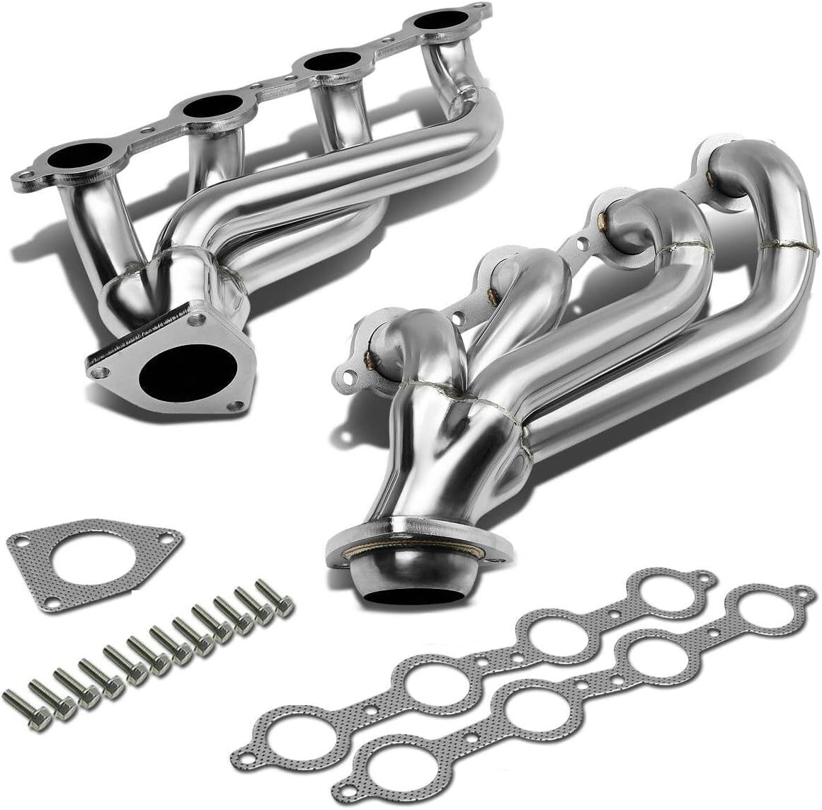 Exhaust Header Manifold For 02-16 Chevy Silverado 1500 2500HD 3500HD 4. ...