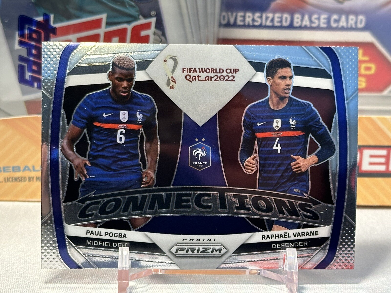 2022 Panini Prizm World Cup Qatar - Connections Paul Pogba, Raphael ...