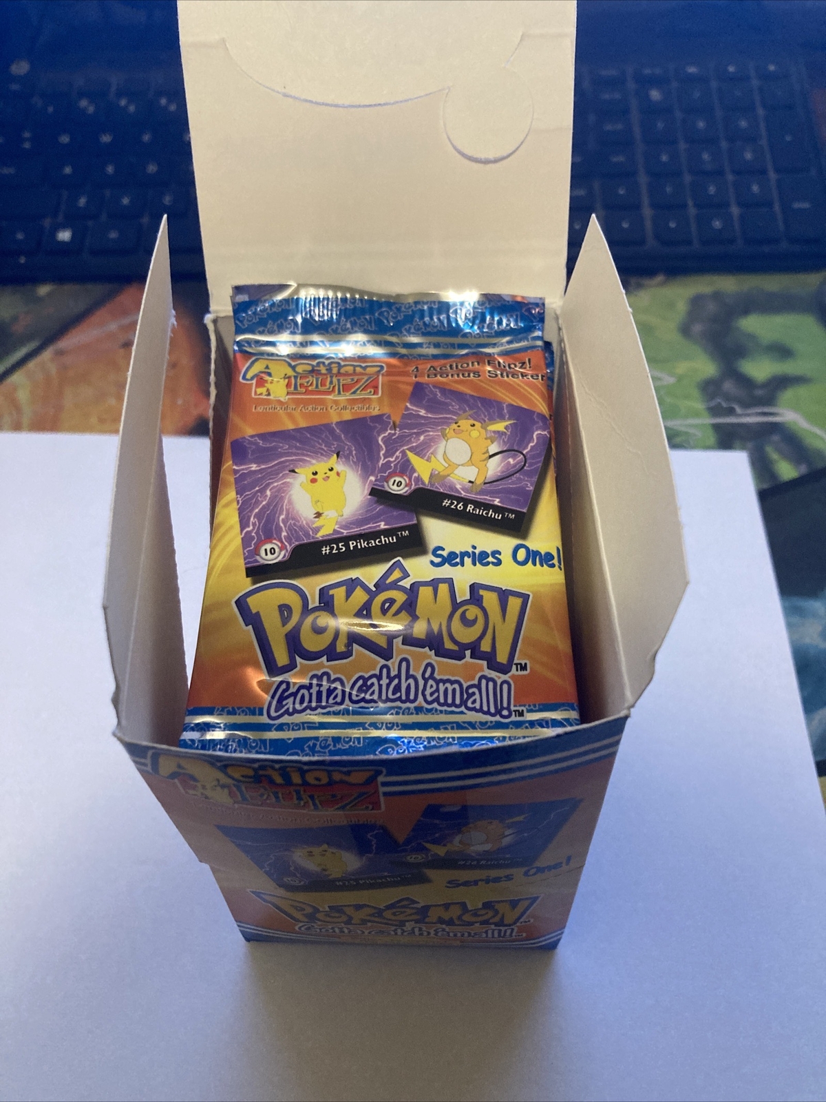 1999 Pokemon Action Flipz Series 1 Booster Pack Hobby Artbox Sealed ...