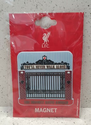 Liverpool FC Official Fridge Magnet The Shankly Gates 'You'll Never ...