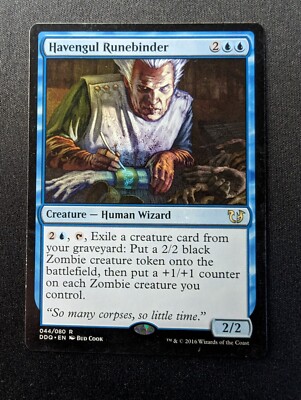 HAVENGUL RUNEBINDER #44 MTG Duel Decks: Blessed vs. Cursed | eBay