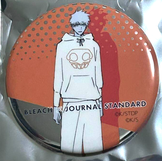 Bleach JOURNAL STANDARD Can Badge Button Ichigo Kurosaki Anime JP | eBay UK