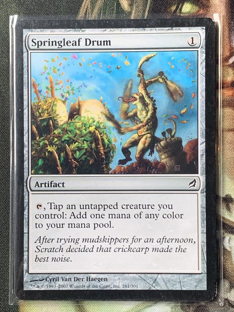 MTG Springleaf Drum Lorwyn 261/301 Regular Common for sale online | eBay