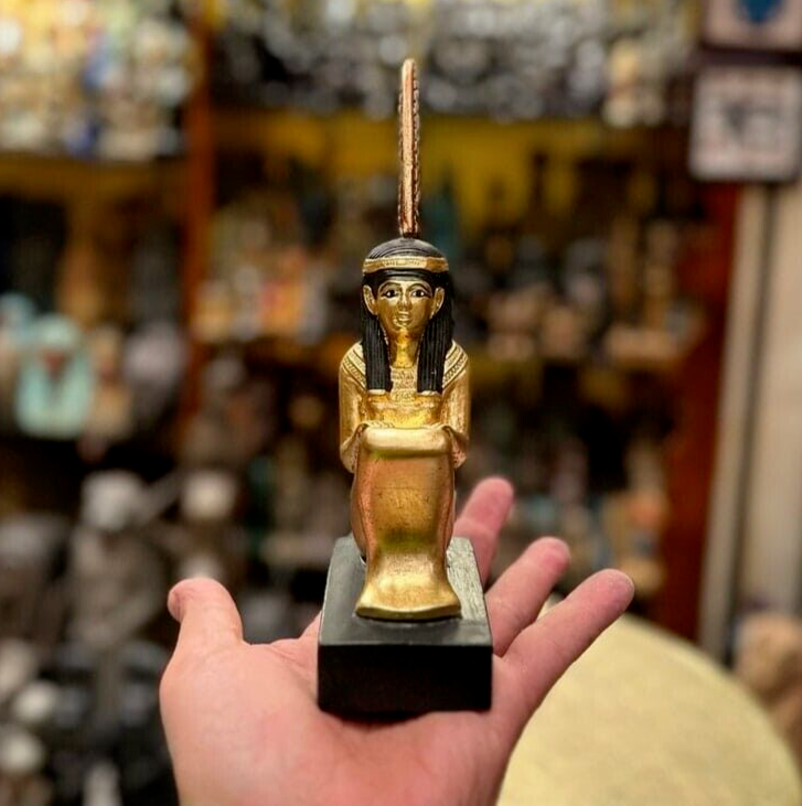 Authentic Pharaonic Statue Egyptian Antiquities Goddess Of Order Maat ...