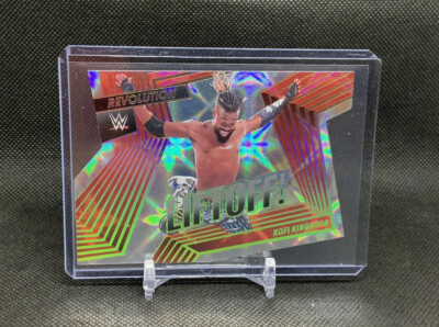 2022 Panini Revolution WWE Liftoff! GALACTIC Parallel Kofi Kingston SSP ...