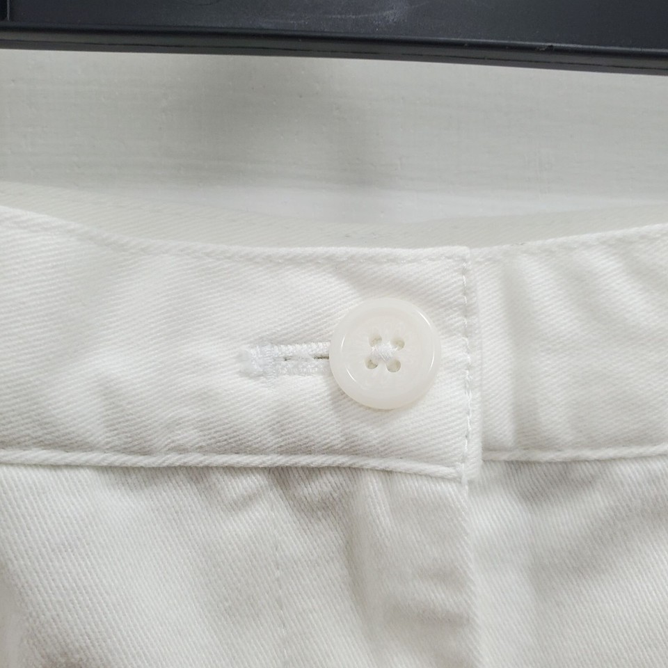 Pendleton Women's Vintage White High Rise Cotton Tapered Leg Pants Size ...