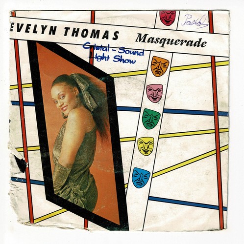 Evelyn THOMAS Vinyle 45 tours SP 7" MASQUERADE - NUNK Records 107 RARE ...