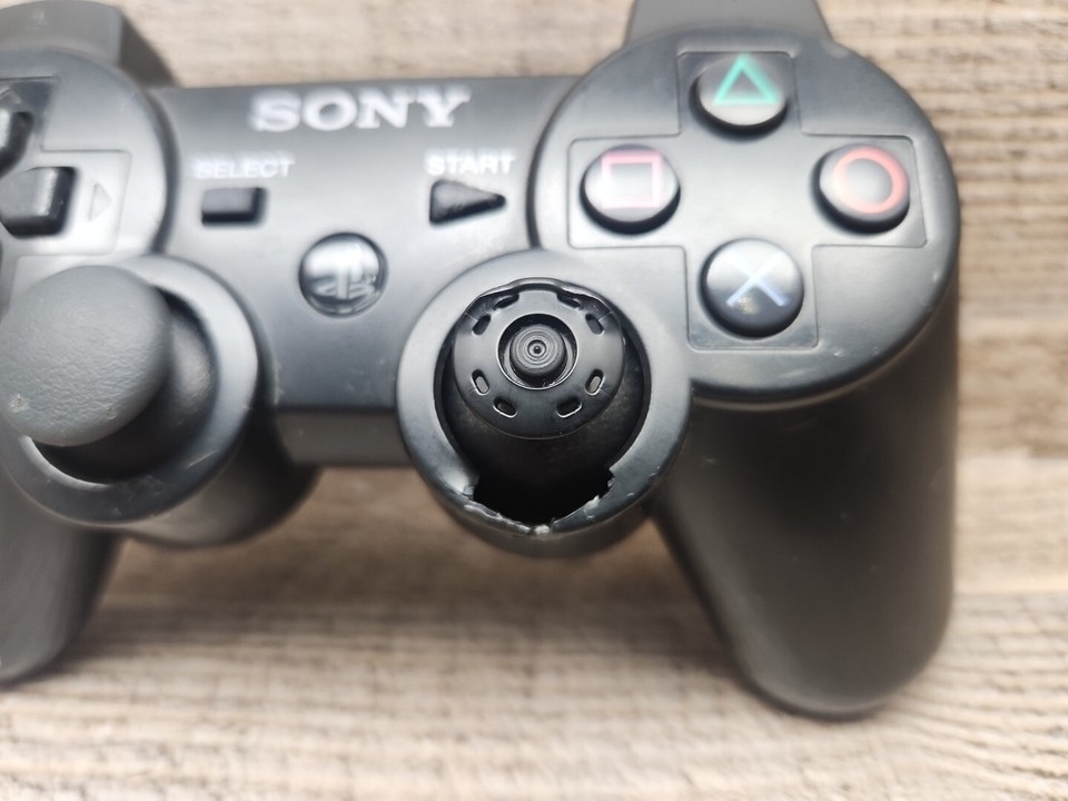 Sony Playstation 3 Dualshock 3 Sixaxis controller CECHZC2U For Parts Or ...