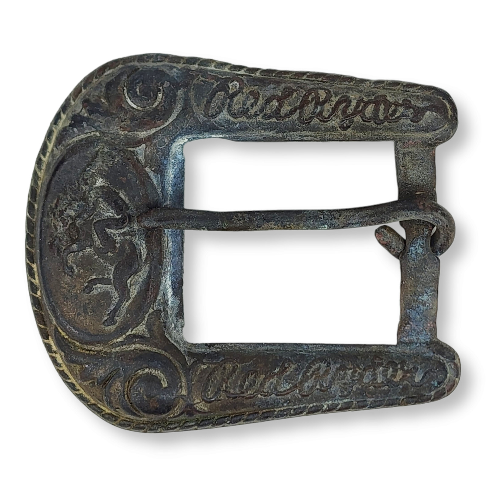 Vintage Authentic Red Ryder Belt Buckle - Gem