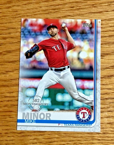 MIKE MINOR 2019 Topps 582 Montgomery #278 | eBay