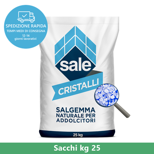Bancali di sale 25 kg per addolcitore o per piscine 40 SACCHI | eBay