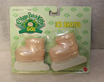 Cabbage Patch Kids Ice Skates Light Pink NEW 1996 | eBay