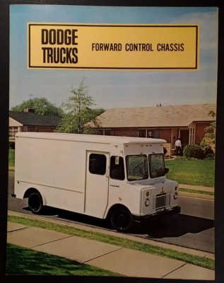 ORIGINAL 1967 DODGE Forward Control Truck Sales Brochure Rare VHTF Nice ...