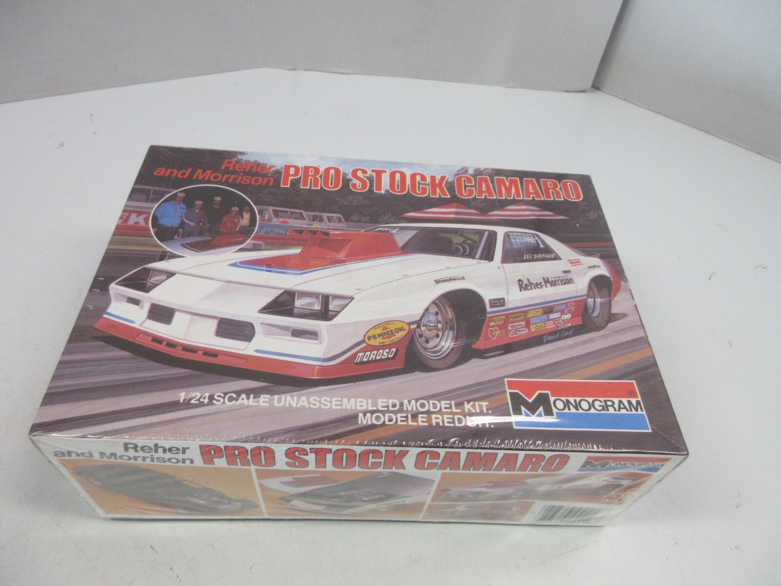 Monogram Reher & Morrison Camaro Vintage Model kit 1/24 scale sealed ...
