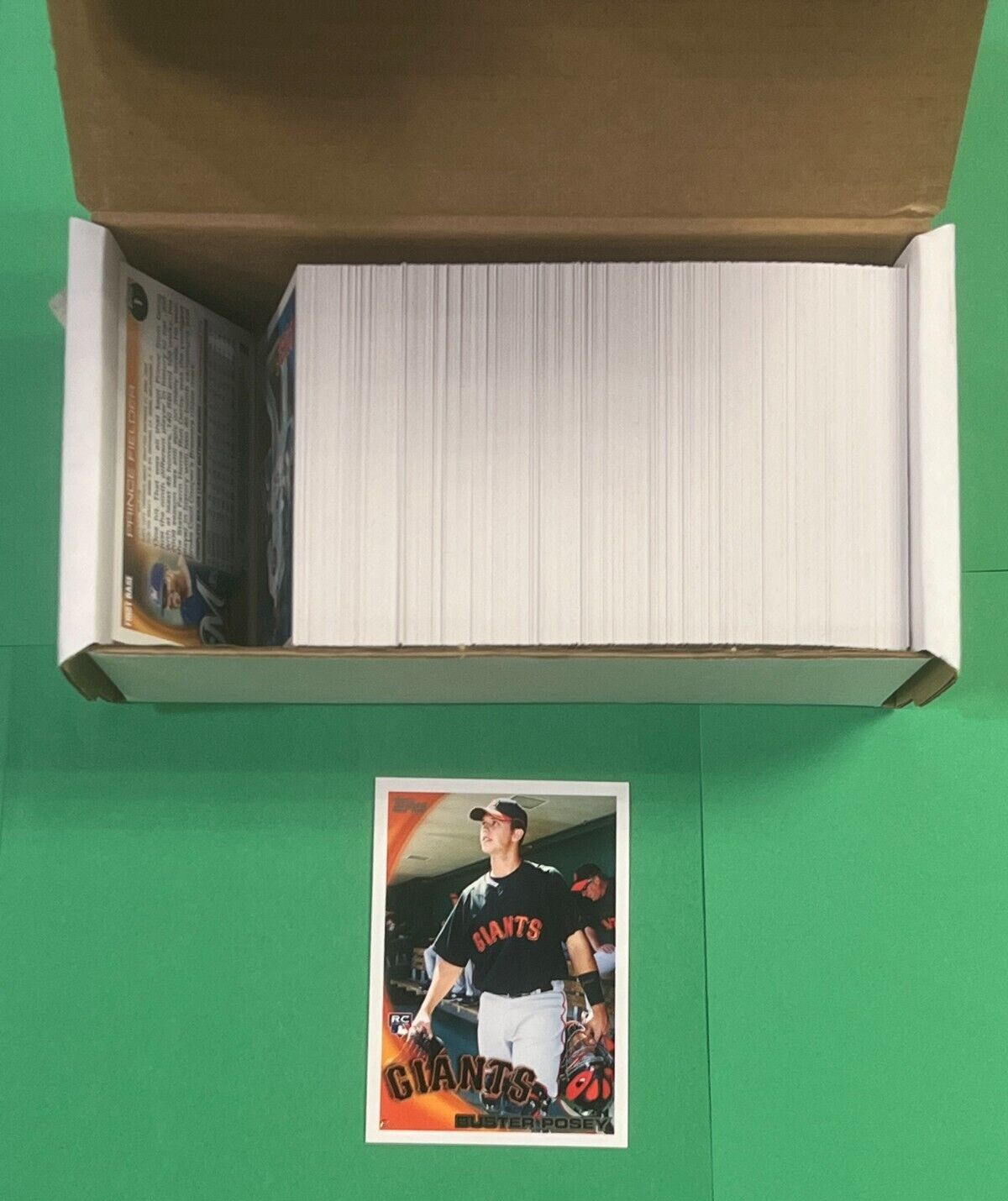 2010 TOPPS SERIES 1 COMPLETE SET 1-330 MLB BUSTER POSEY ROOKIE FREE ...