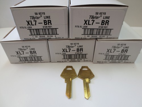 Lot 250 pc XL7 Key Blanks / XL7 1180S Key Blank /ILCO USA | eBay