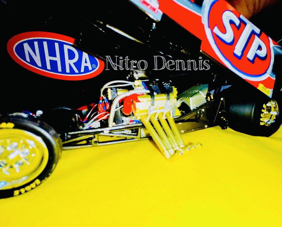 NHRA Tony PEDREGON “RARE” Drag RACING Top Fuel NITRO 1:24 Diecast STP ...