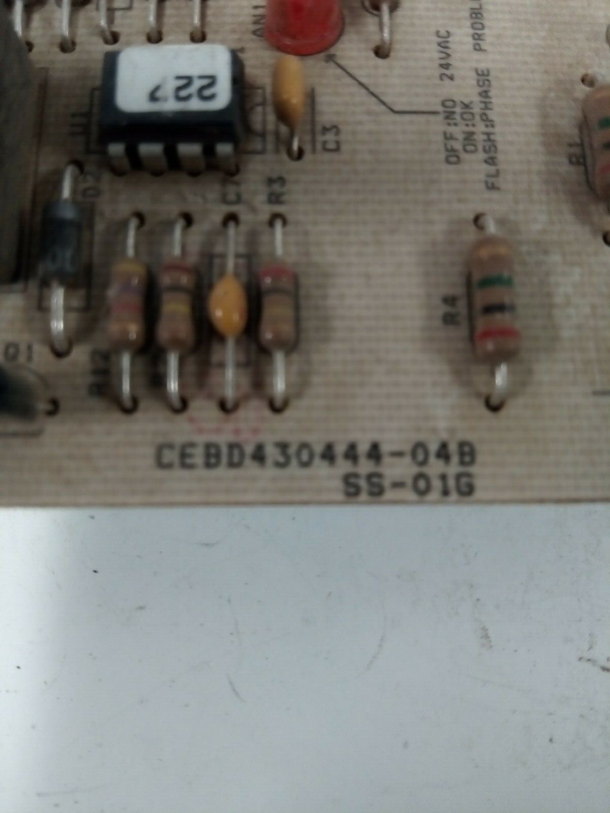 CARRIER CONTROL BOARD HK35AC002 CEPL130444-01 CEBD430444-04B (5066 F2 ...