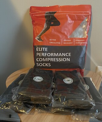 L/XL Elite Performance Compression Socks | eBay