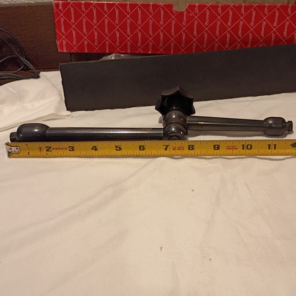 STARRETT 675 BASE New, NOGA ARM, Unused STARRETT 1" Dial Indicator | eBay