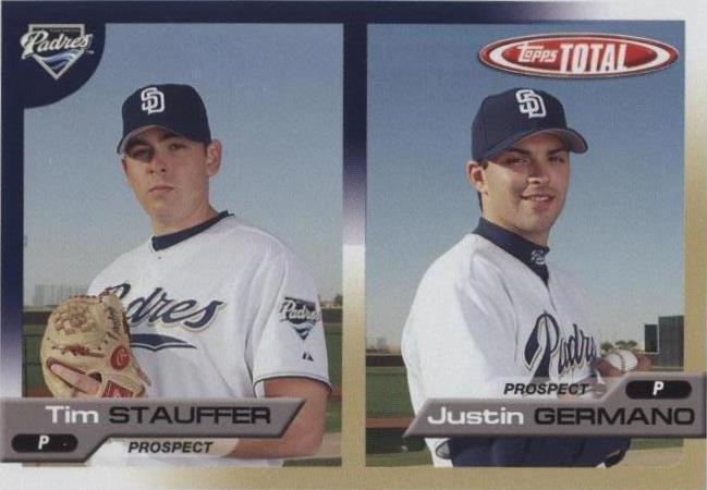 2005 Topps Total - Tim Stauffer, Justin Germano #708 for sale online | eBay