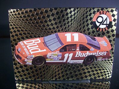 Rare Bill Elliott #11 Budweiser 1994 Card #138 Junior Johnson ...