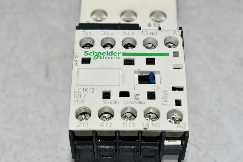 SCHNEIDER ELECTRIC GV2LE16 Motor Starter LC1K12 Contactor | eBay