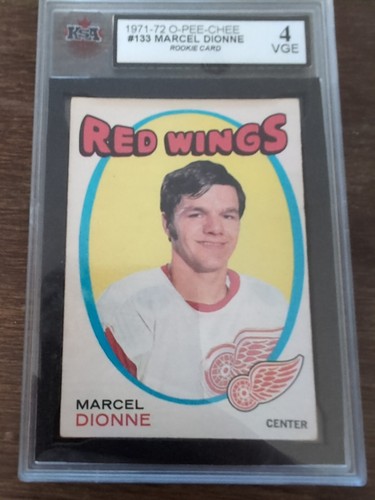 1971-72 O-Pee-Chee Marcel Dionne Rookie Card #133 KSA 4 VGE | eBay