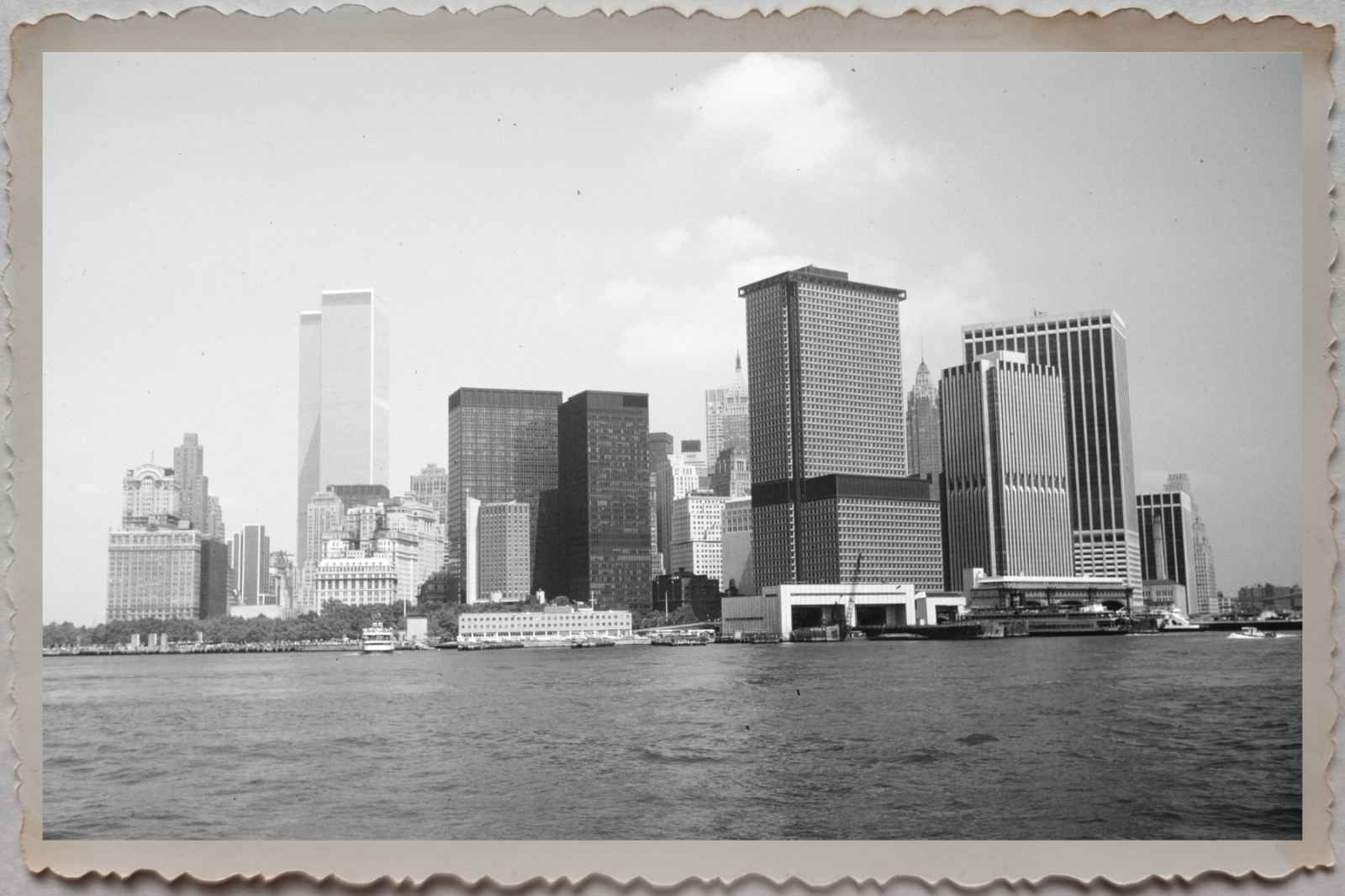 50s USA NEW YORK CITY MANHATTAN UNITED NATION RIVER OLD VINTAGE ...
