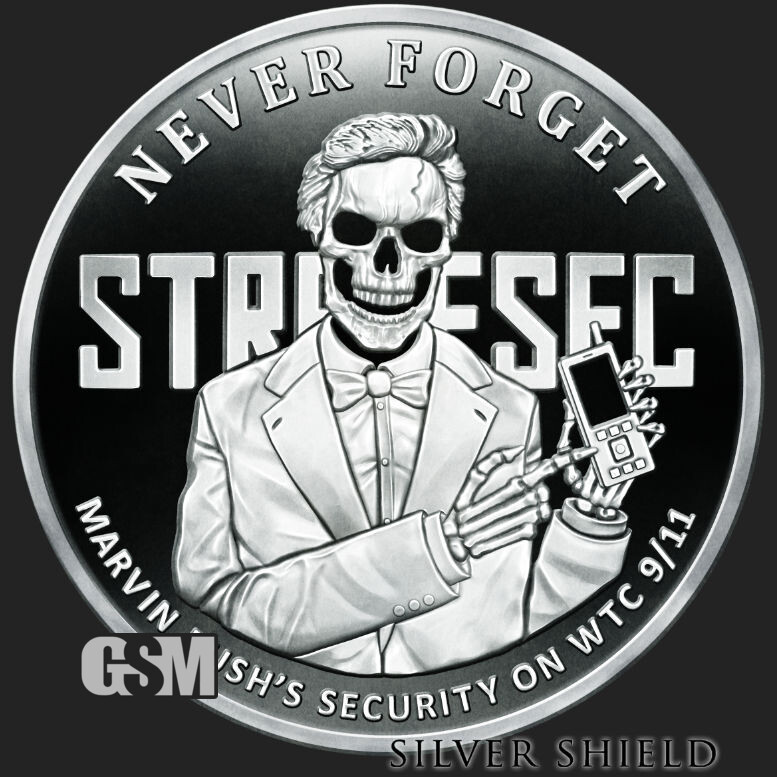 2021 Silver Shield STRATESEC v2 - 1oz Proof - #16 in the "Never Forget ...