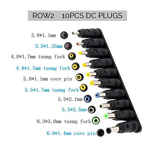 34Pcs Universal DC Connector Plug Kit 5.5x2.1mm Female Base for Laptop ...
