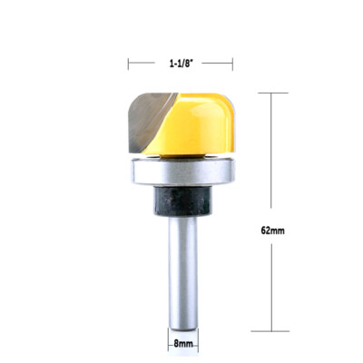 1PC 8mm Shank 1-1/8" Diameter Bowl & Tray Router Bit | eBay