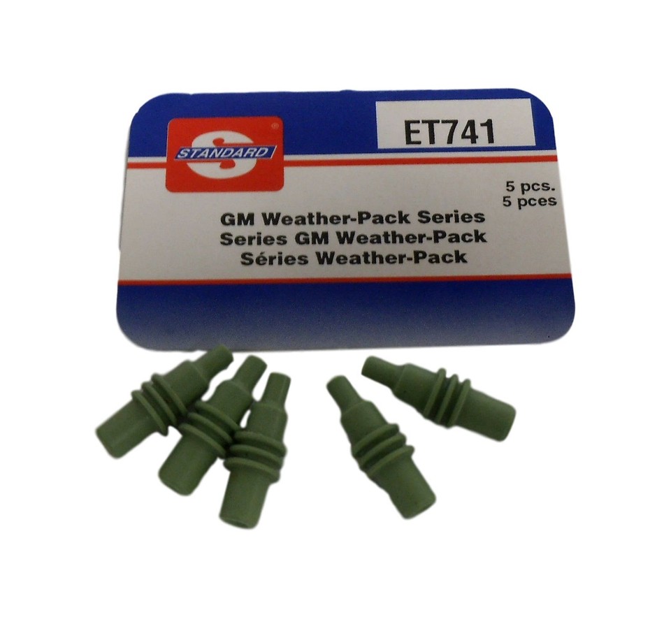 Standard Motor Products ET741 GM Weather Pack Series 5 Pieces Free ...