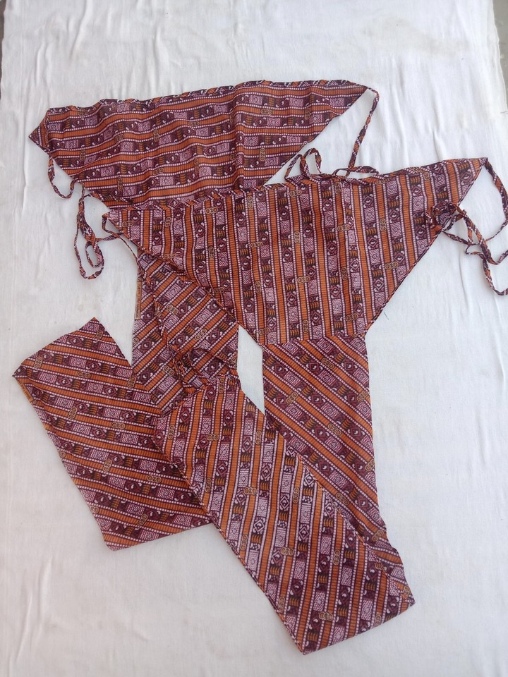 2 PCS LANGOTA LANGOTI RED PRINTED KAUPIN MEN/WOMENS UNDERWEAR ...