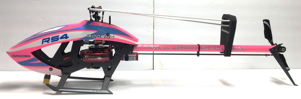 **GOOSKY RS4 LEGEND VENOM PINK ALREADY BUILT WITH SPEKTRUM RECEIVER ...