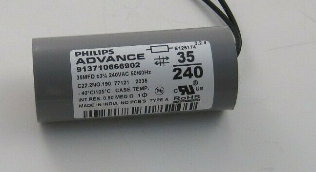 ADVANCE 913710666902 35MFD 240V Capacitor - 35uf 240 VAC - Prepaid ...