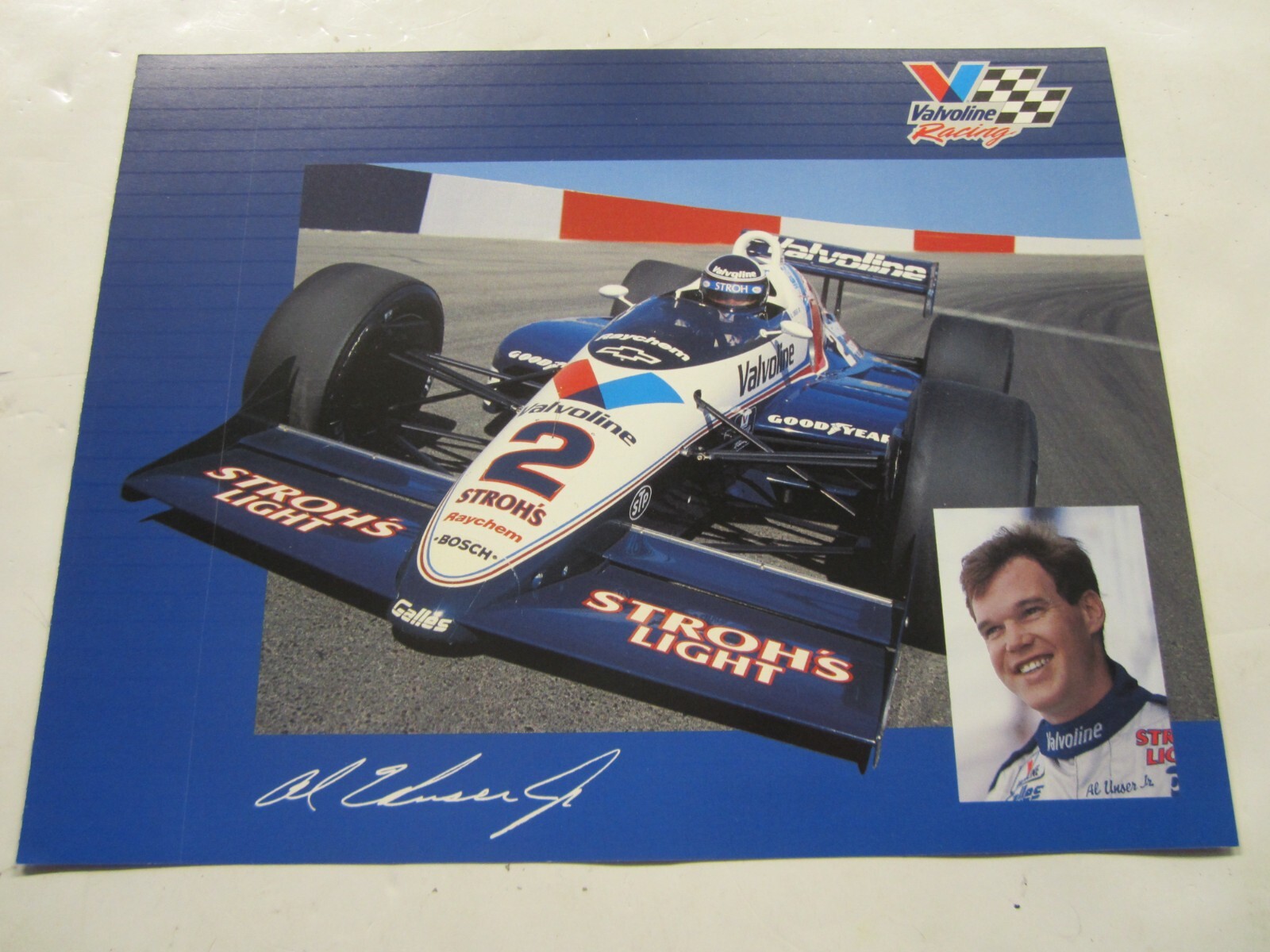 Indy/PPG Original 89 Al Unser Jr/Galles Valvoline Lola Racing Car Track ...