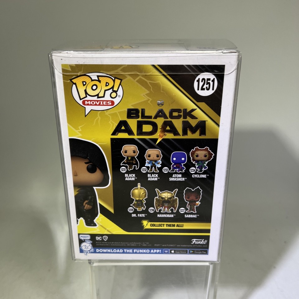 Funko Pop! Black Adam Movies Winter Convention Exclusive 1251 With ...