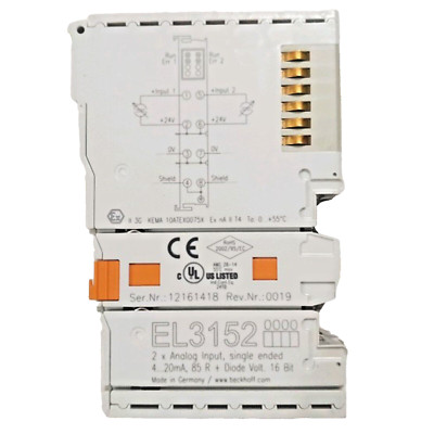 BECKHOFF EL3152 - 2x Analog Input, Single Ended | eBay