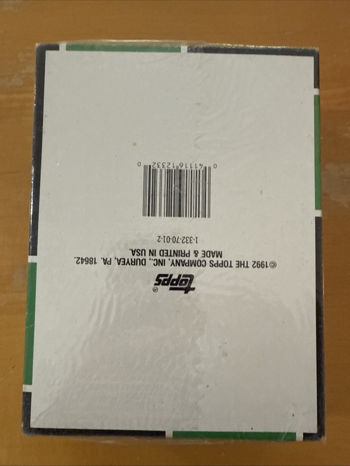 1992 Topps Stadium Club Football / FACTORY SEALED WAX BOX / Series ONE ...