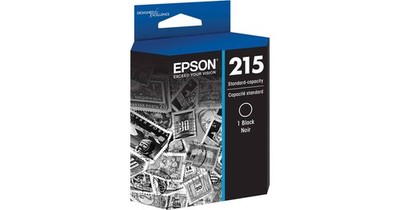 Epson 215 Standard-Capacity Black Ink Cartridge [T215120-S] | eBay