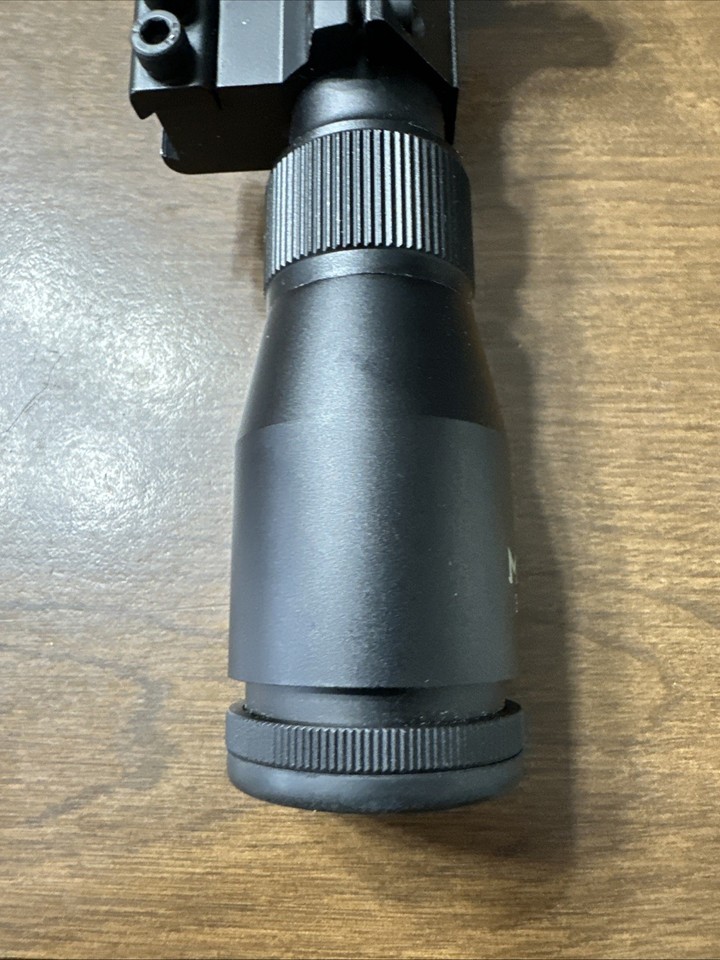 Mantis 3-9x32 AO RIMFIRE Rifle Scope W/ Quad Lock Rings Target Turrets ...