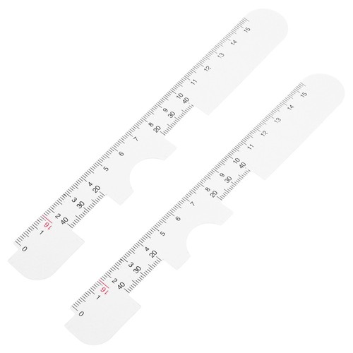 2 Pcs Pupil Distance Ruler Student Lens Measurement Tool Measuring | eBay